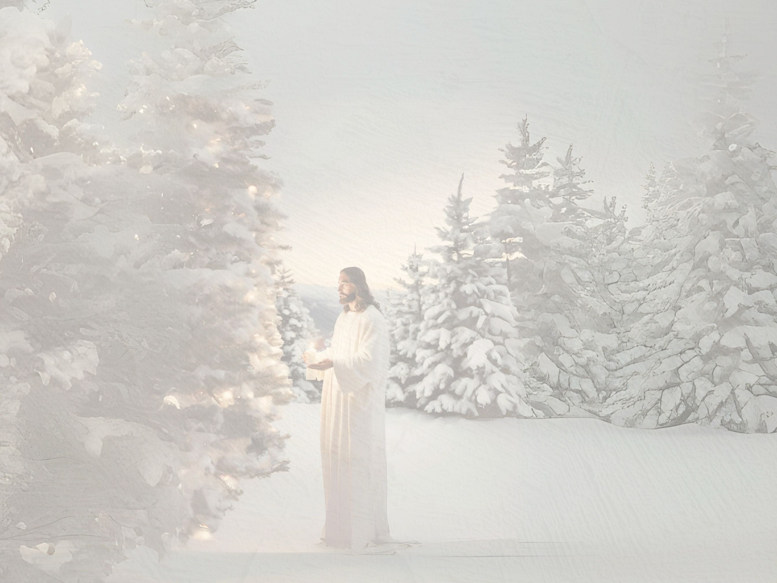 LIGHT OF THE WORLD - MIRRORED FRAME – Christ Healing Art